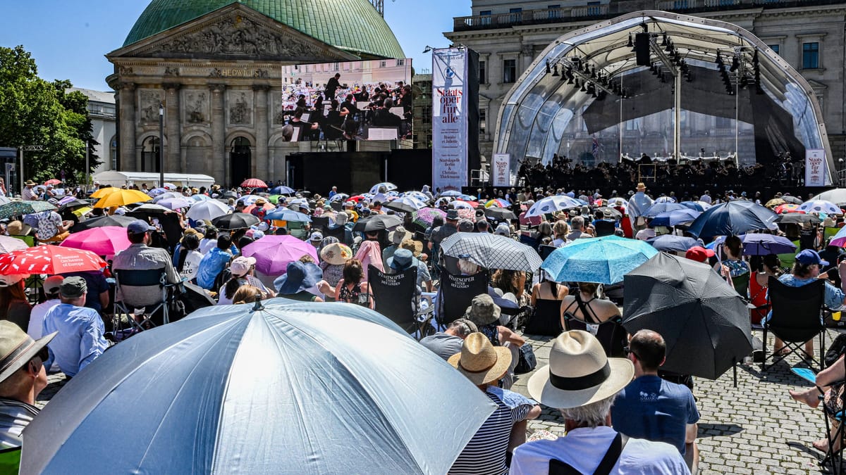 Gratis-Event: Staatsoper lädt zu Konzerten unter freiem Himmel ein