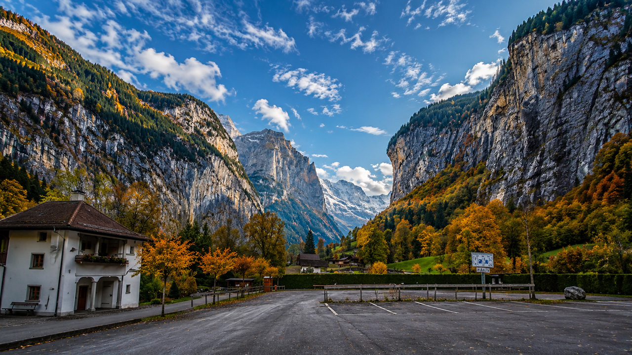Har du set Lauterbrunnen i det gyldne lys?