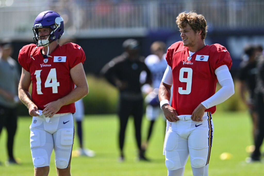 Sam Darnold says Vikings were right to snub him for J J McCarthy