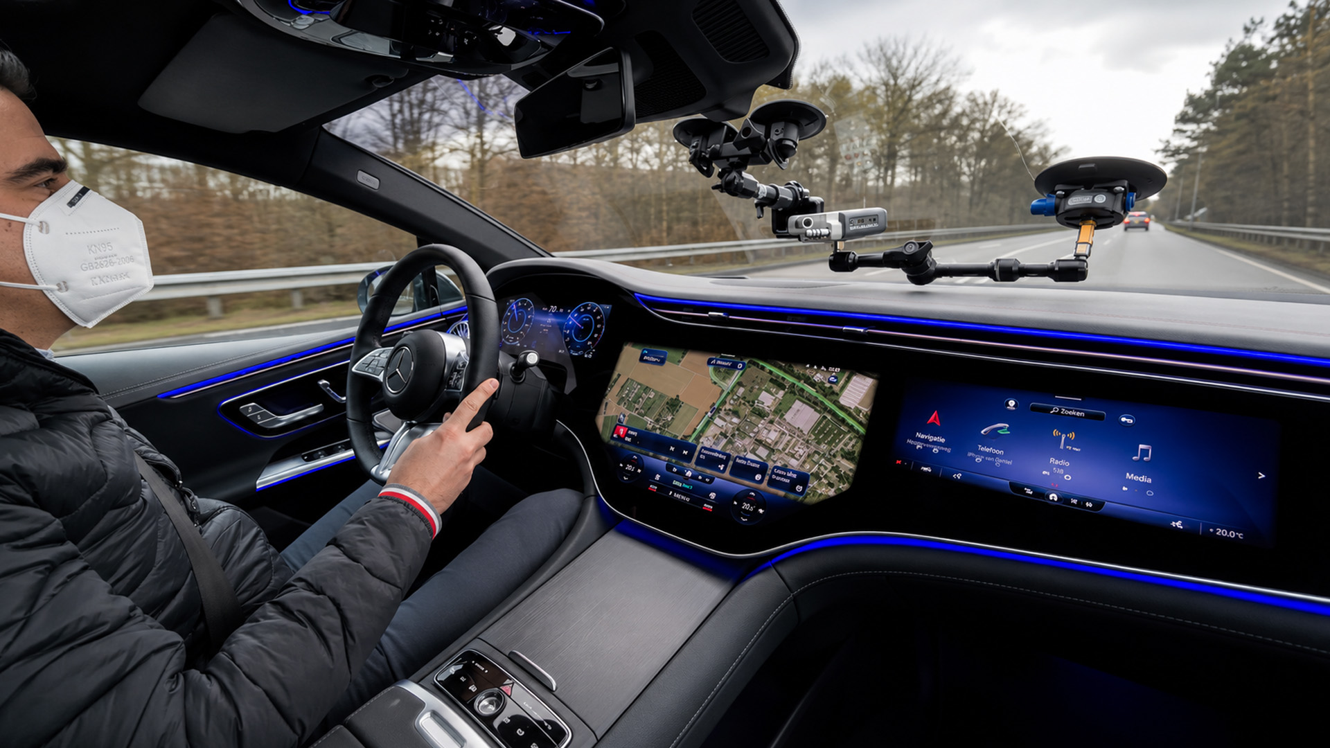 New Mercedes EQE gives a different driving feel