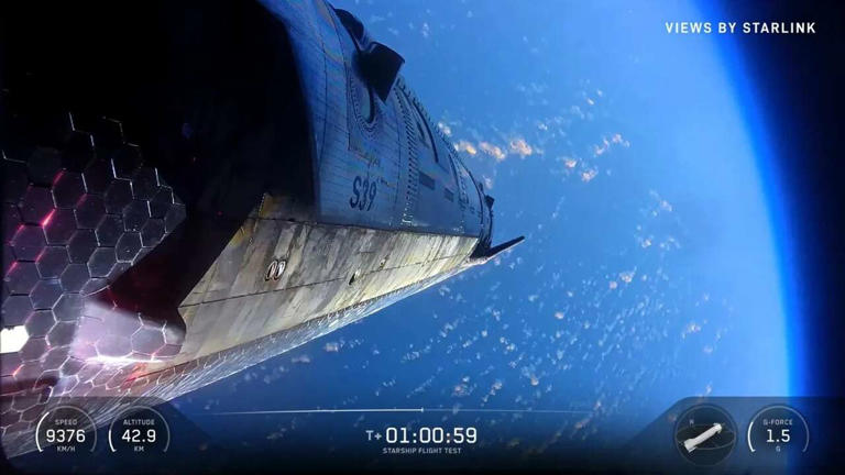 SpaceX Starship live updates: Biggest-ever Starship splashes down in ...
