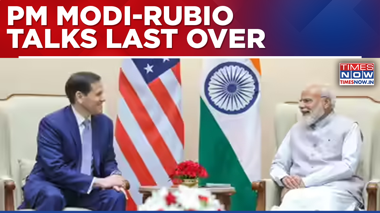 PM Modi, Marco Rubio hold hour-long talks; focus on trade and Indo-US ...