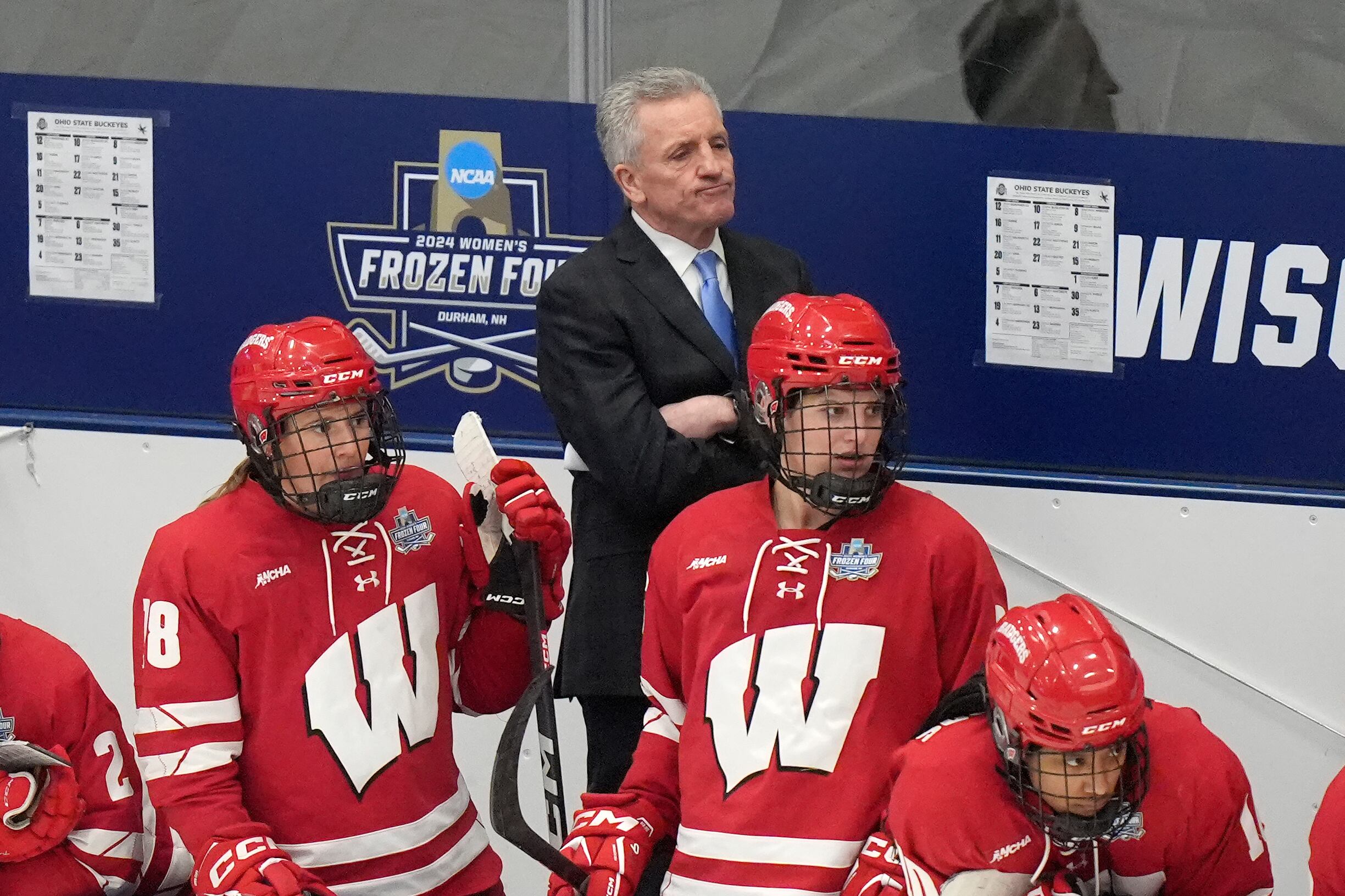 May 23, 2002 - Mark Johnson named head coach of UW women’s hockey