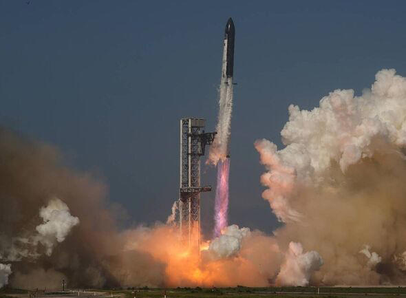 SpaceX launches biggest ever Starship rocket on test flight