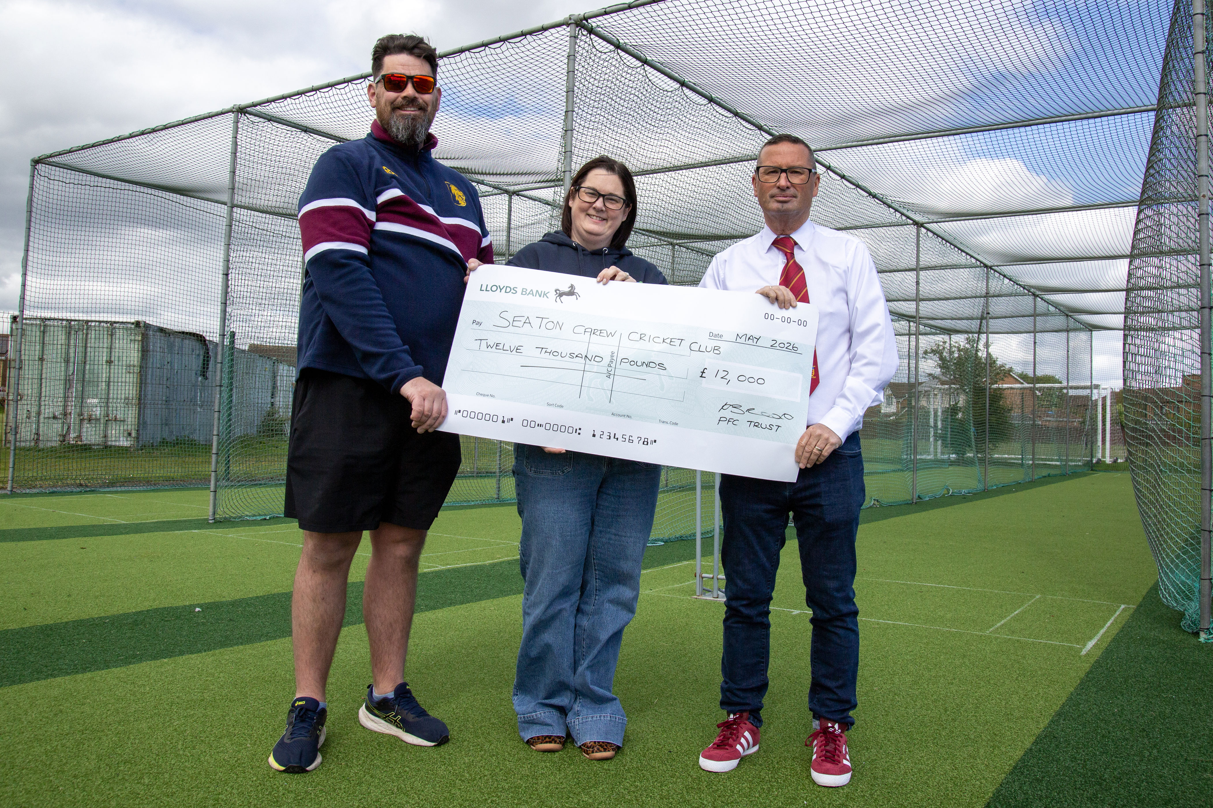 Seaton Carew Cricket Club receives £12,000 boost for new training nets