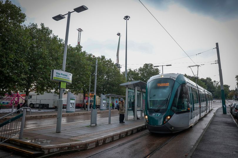 Nottingham trams cancelled on bank holiday as stretch between Old ...