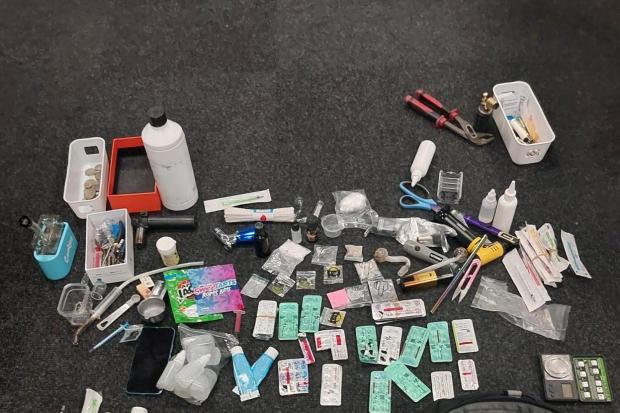 Drugs including crystal meth found after police respond to domestic ...