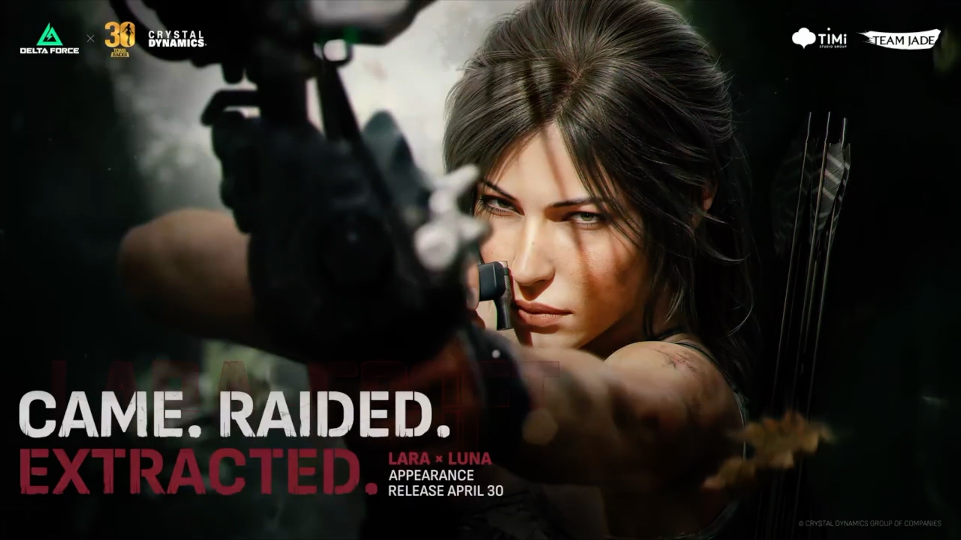 Delta Force official Lara Croft legendary appearance trailer