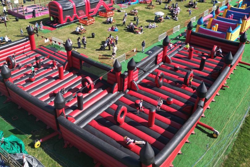Bolton's outdoor inflatable bounce park is back for May half term