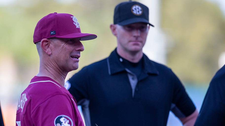 The home plate umpire cost Florida State a top-eight national seed in ...