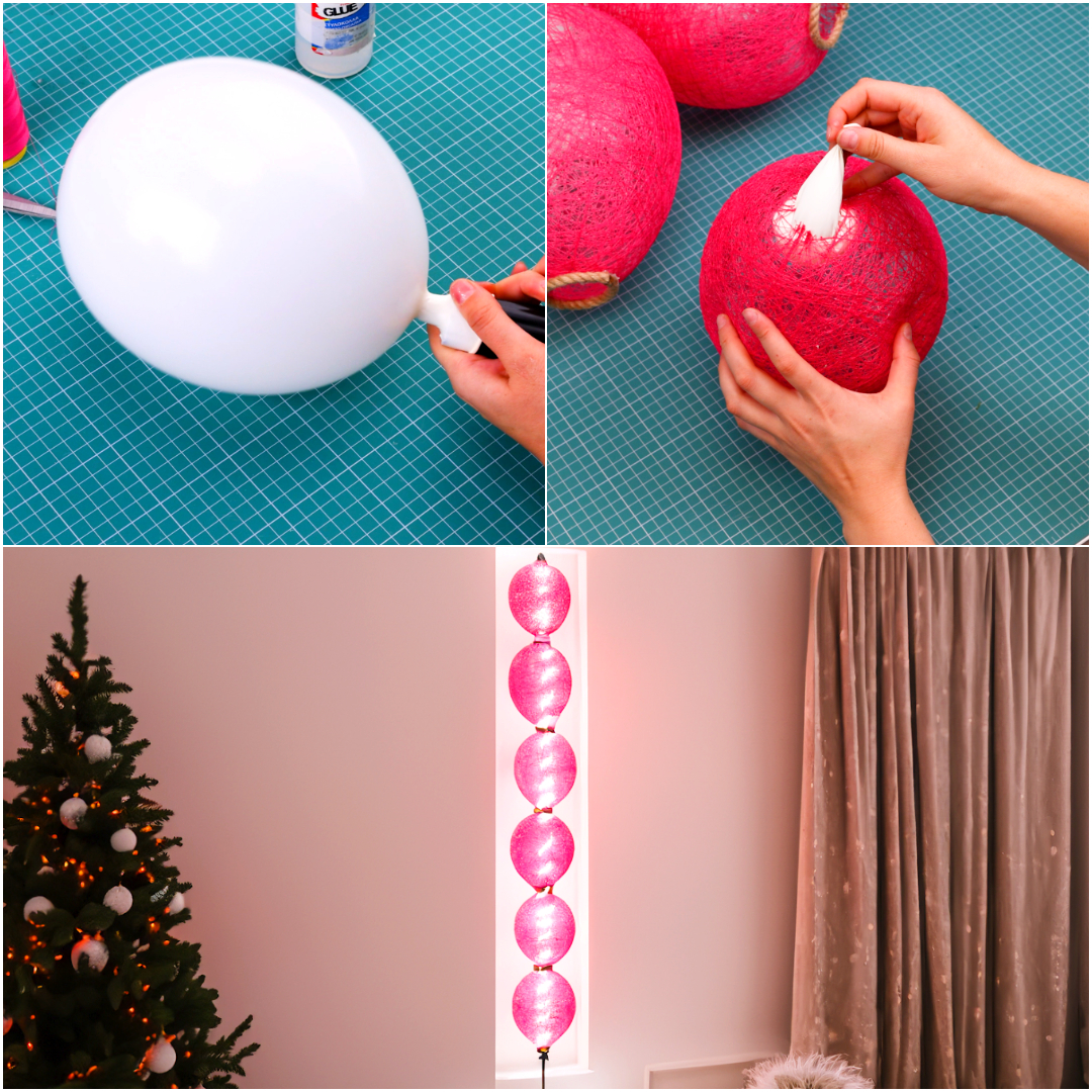 Light up your space with these DIY hanging lamps 🌟