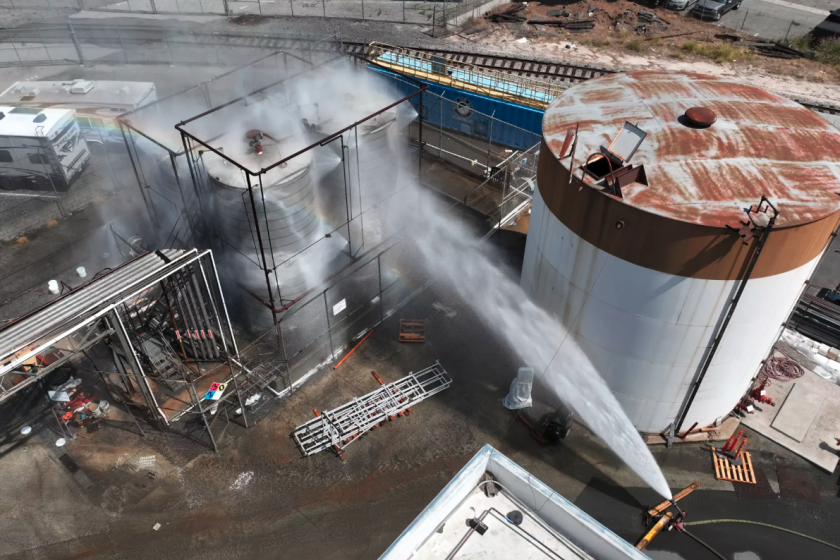 Cooling system at chemical tanks likely failed, forcing mass OC ...