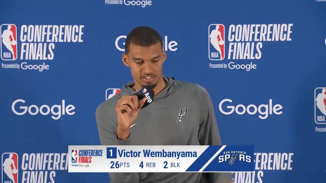 'We're going to see what we're made of' - Wembanyama previews Game 4 ...