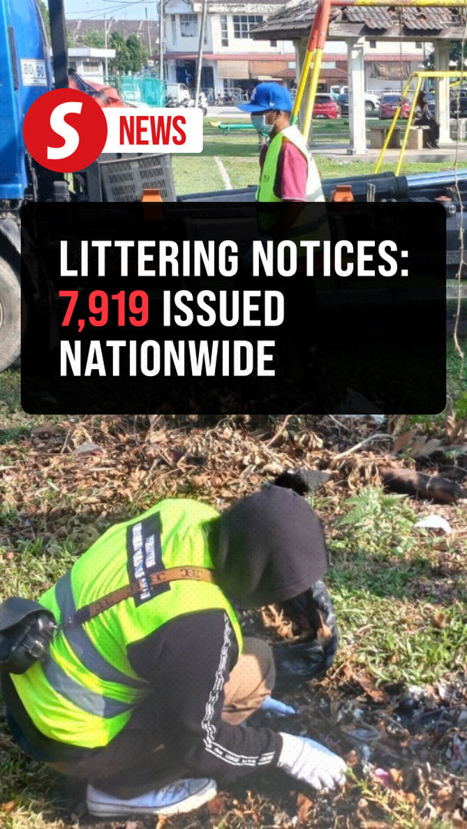 7,919 littering notices issued nationwide in first five months, says SWCorp