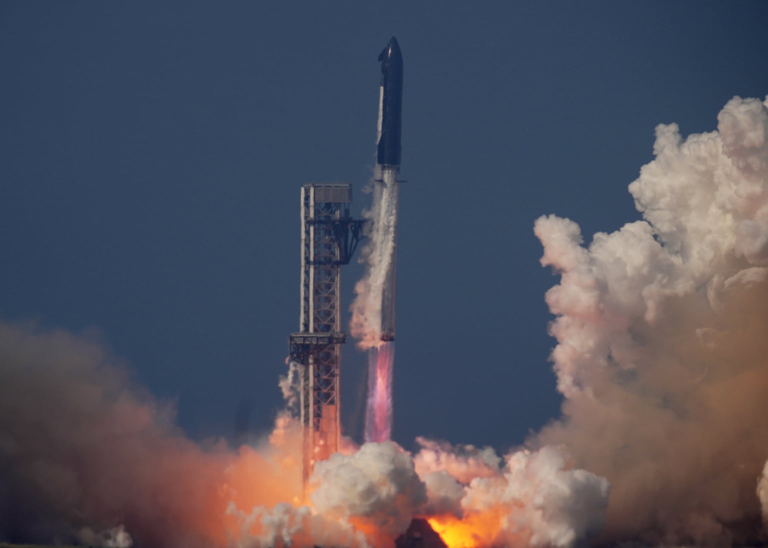 SpaceX launches biggest Starship yet on test flight