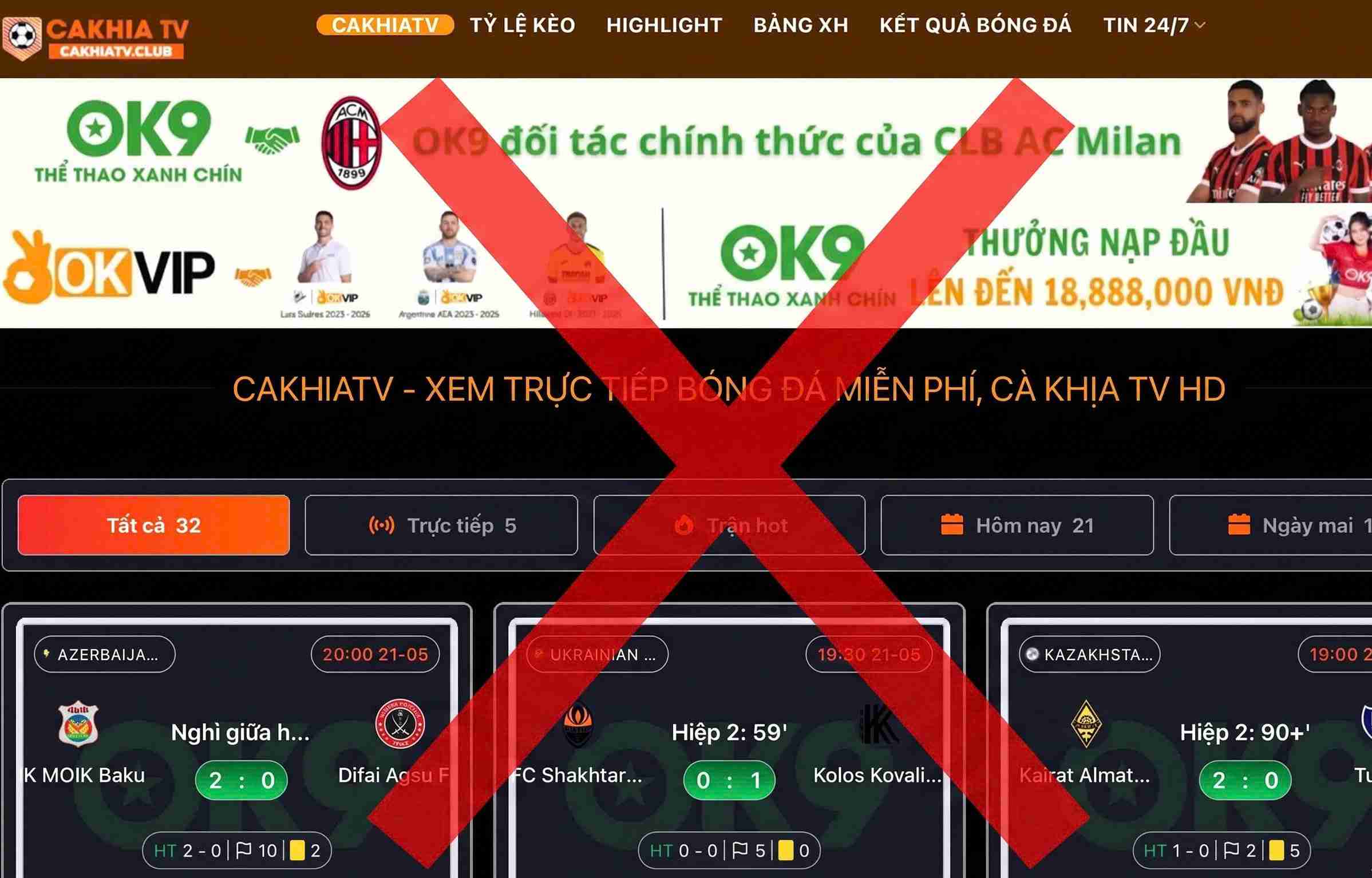 Từ phát sóng lậu bóng đá đến cá độ: Người xem có thể trở thành nạn nhân