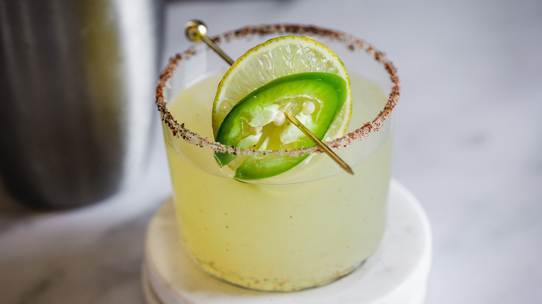 Spicy margarita recipe