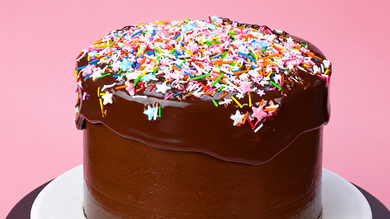 Easy hacks to decorate professional looking chocolate cakes fast