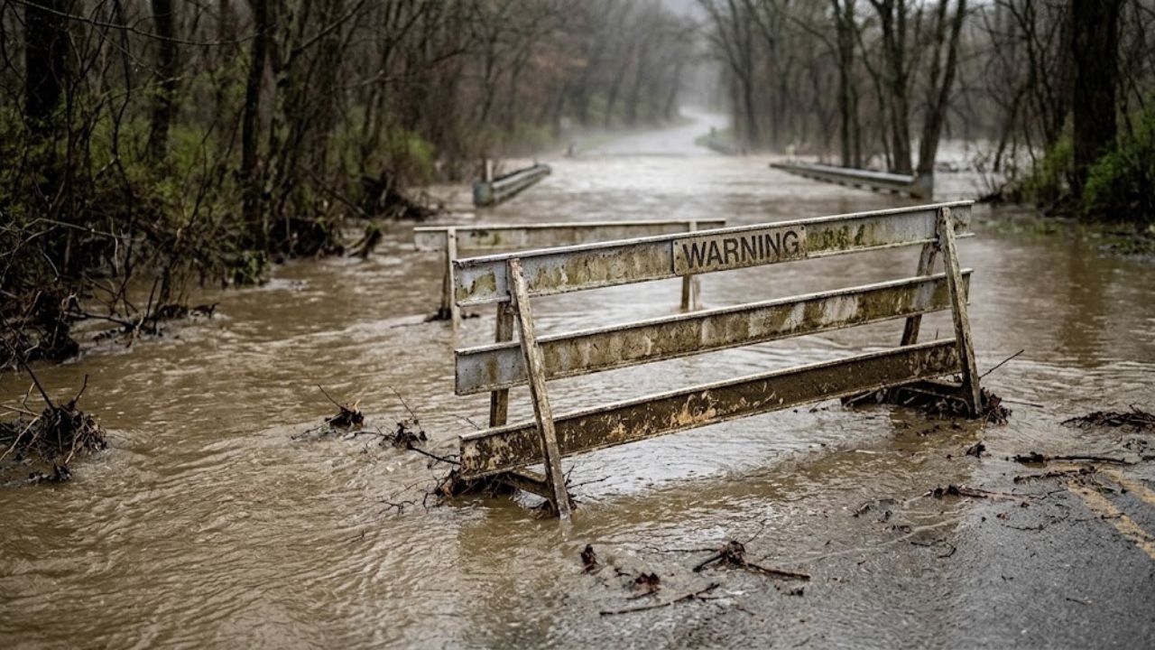 Weekend flash flood threat for Ohio Valley and Alabama