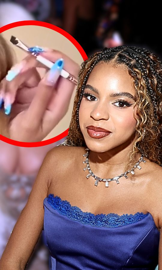 Did Blue Ivy Carter get acrylic nails?🚨