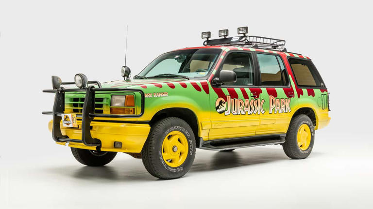 Los coches más icónicos de Jurassic Park
