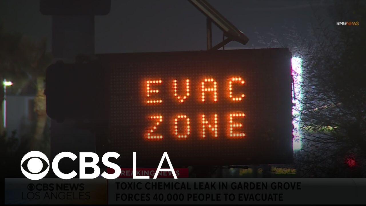 Orange County fire captain gives update on Garden Grove chemical leak