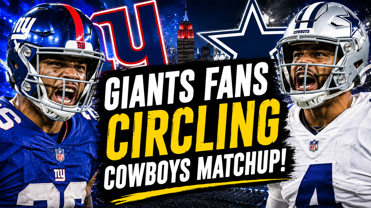 Giants fans already want Cowboys revenge