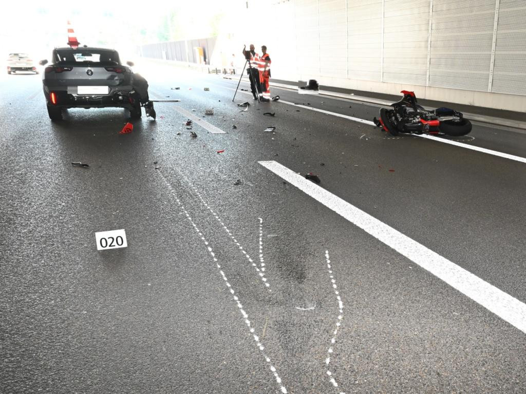 Bremsmanöver wird Töfffahrer (33) zum Verhängnis