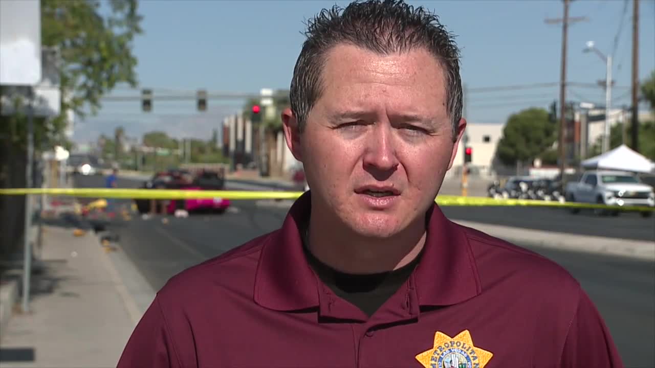 LVMPD shares details regarding fatal collision on Washington Ave. and ...
