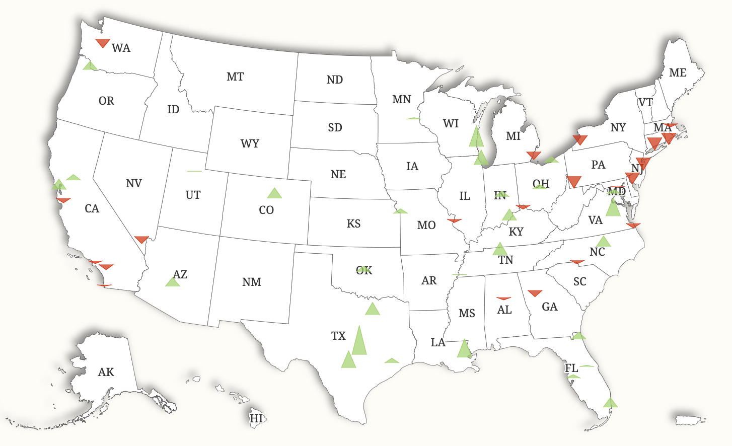Map reveals cities where home sales are soaring