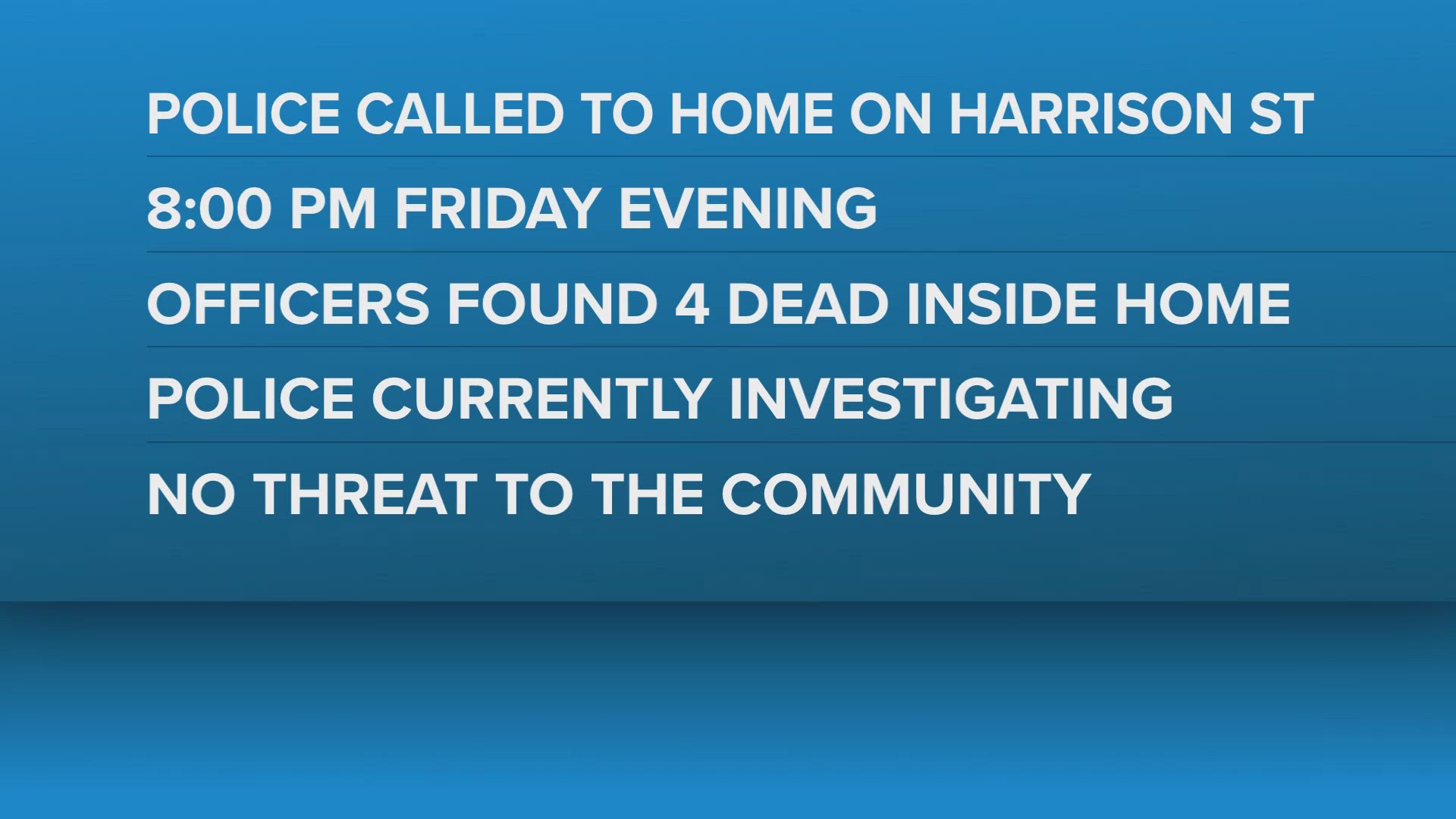 Thornton police investigate homicide after 4 found dead