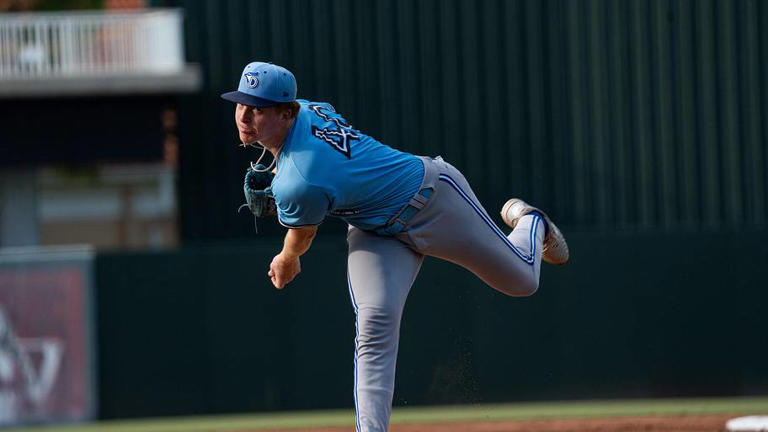 Johnny King cementing himself as the top pitching prospect in the Blue ...