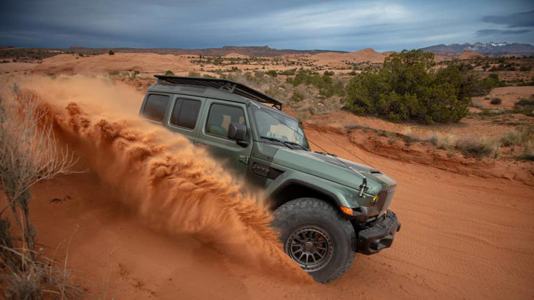 Jeep's new Wrangler Scrambler features unique backwards seats and ...