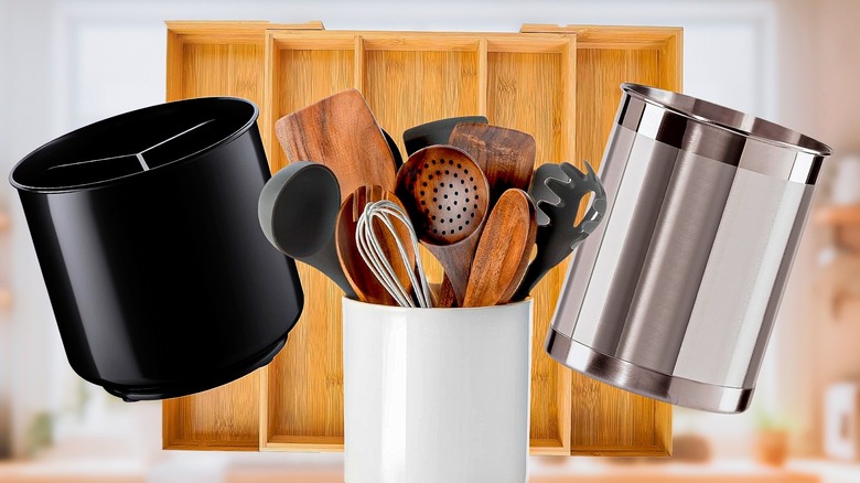 13 best kitchen tool organizers, according to online reviews