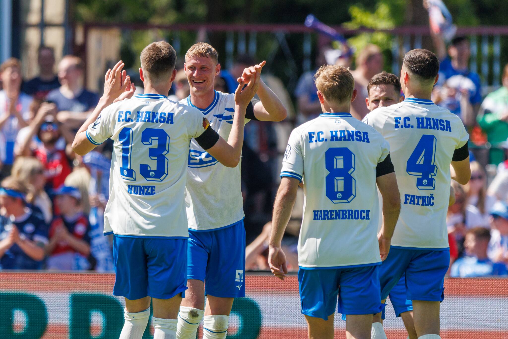 Hansa Rostock gewinnt nach 3:0 gegen SV Pastow den Landespokal ...