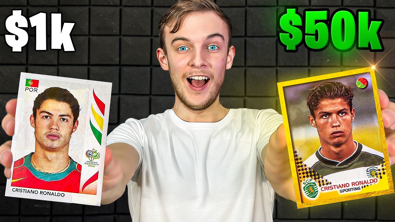 I hunted Ronaldo's most expensive stickers