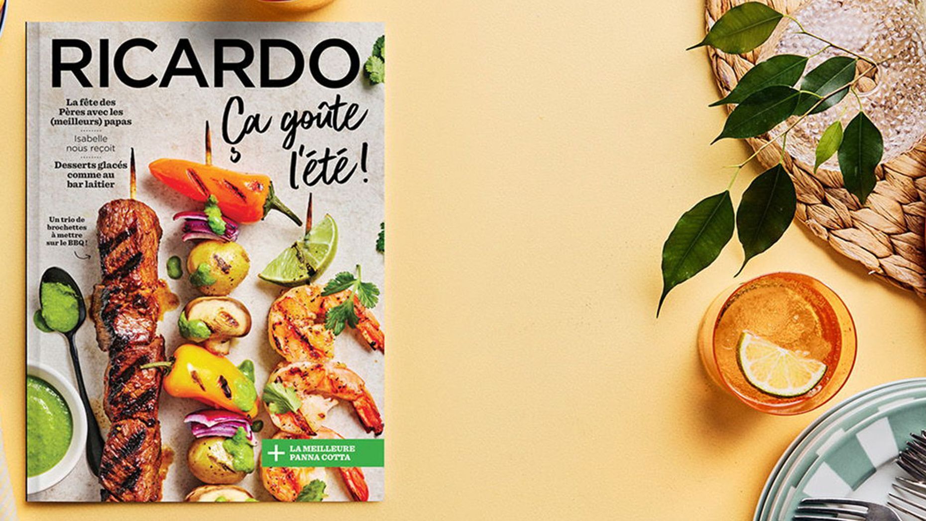 L’été peut enfin commencer avec le nouveau magazine RICARDO