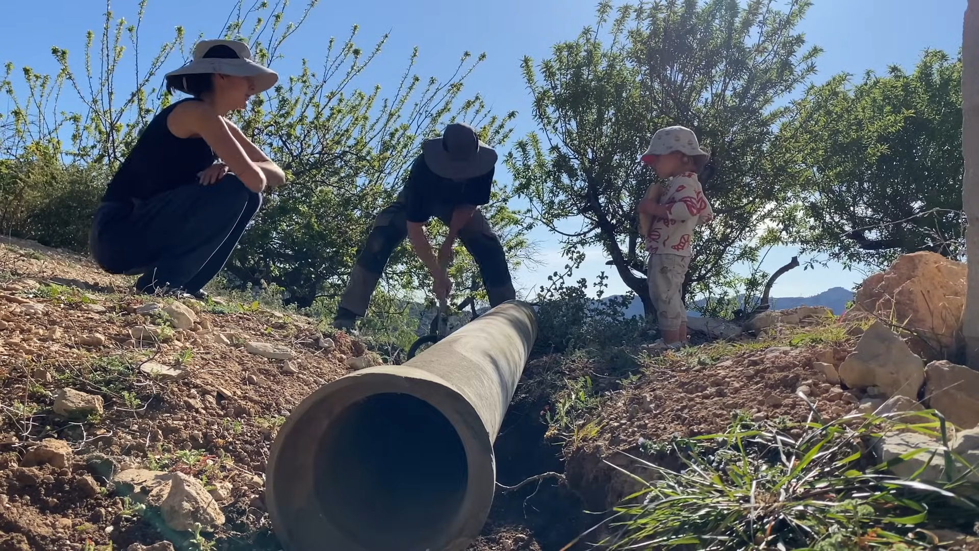 Fixing the driveway with a proper culvert install