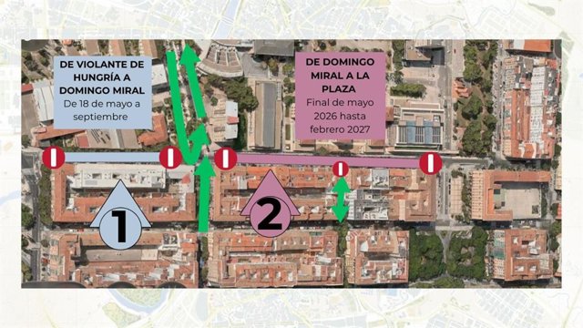 La reforma integral de Pedro Cerbuna inicia este lunes su segunda fase ...