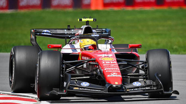 F1 sprint starting grid for the 2026 Canadian Grand Prix