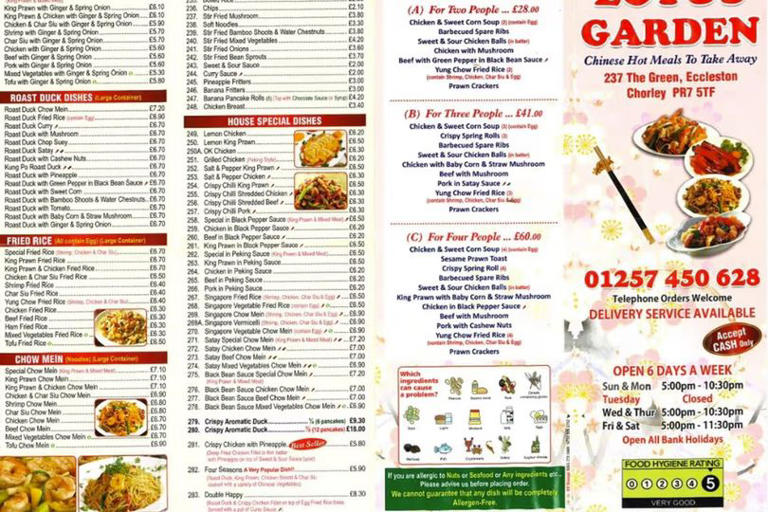 One lie on chippy menu sent takeaway owners to court
