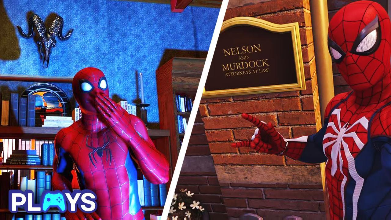 20 hidden Easter eggs in Spider-Man games