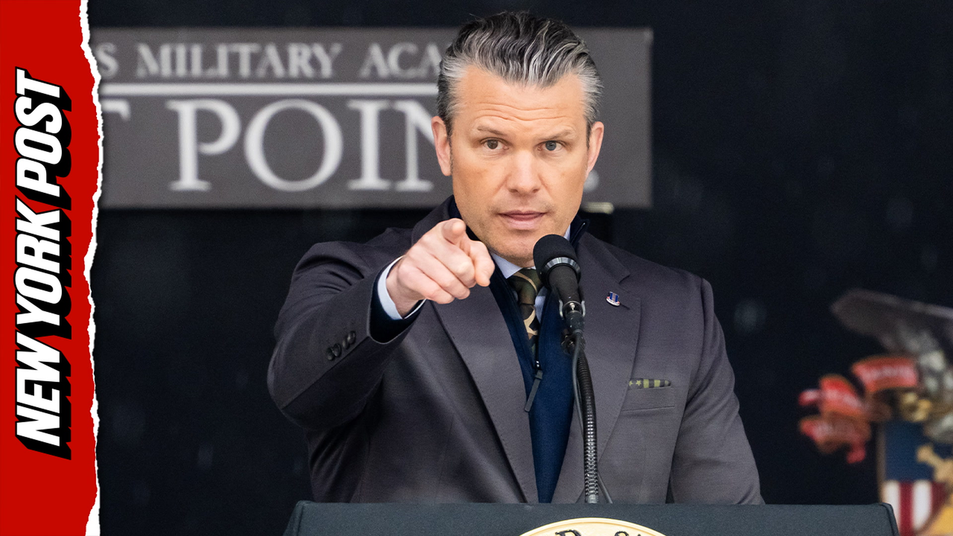 Pete Hegseth delivers fiery speech at West Point graduation