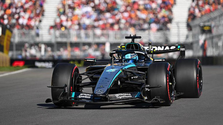 F1 sprint starting grid for the 2026 Canadian Grand Prix