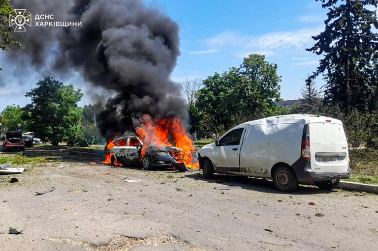 Woman killed and four people injured in Russian attacks on Kharkiv ...