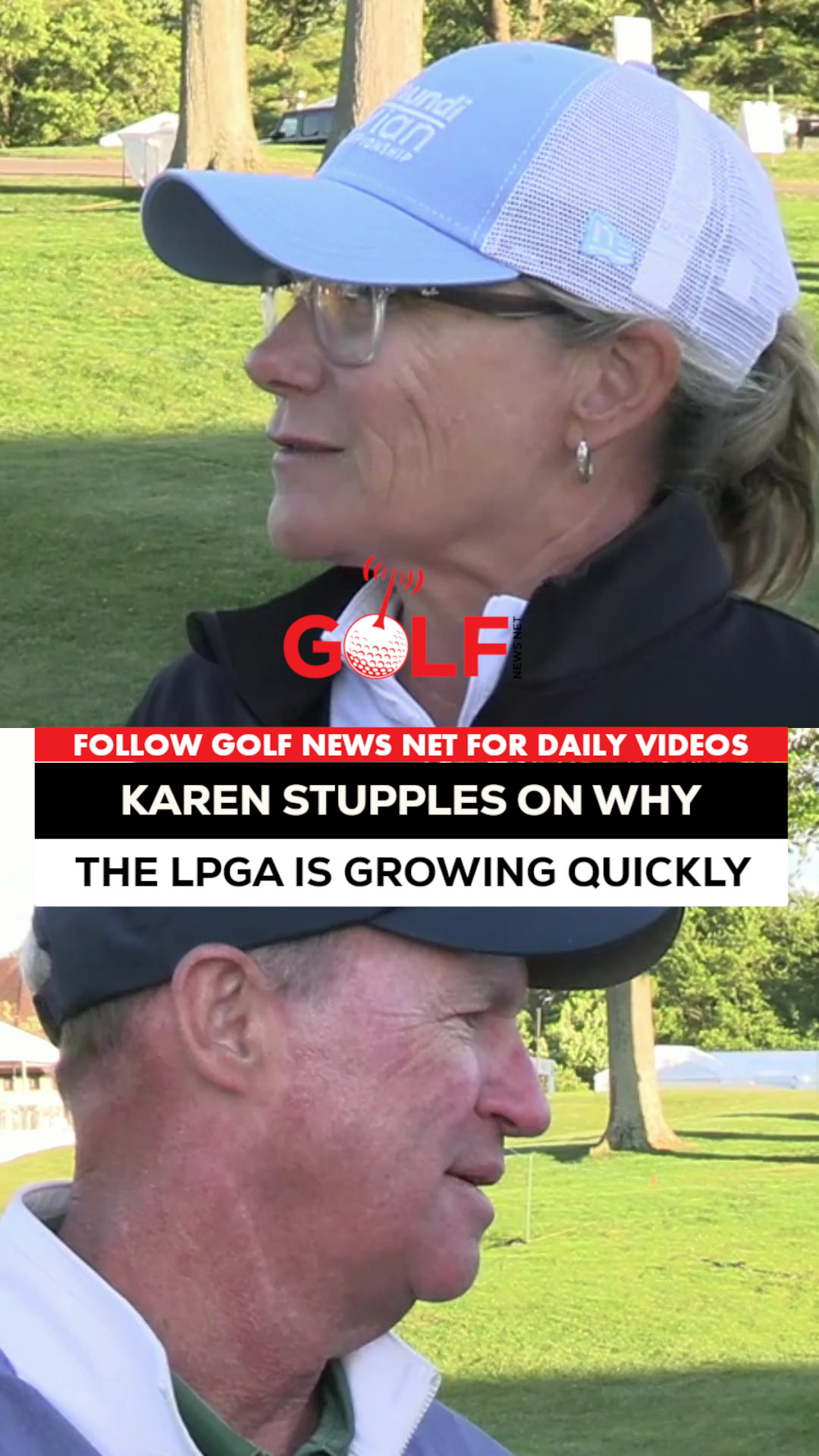 Karen Stupples on the LPGA's rapid growth and returning to golf