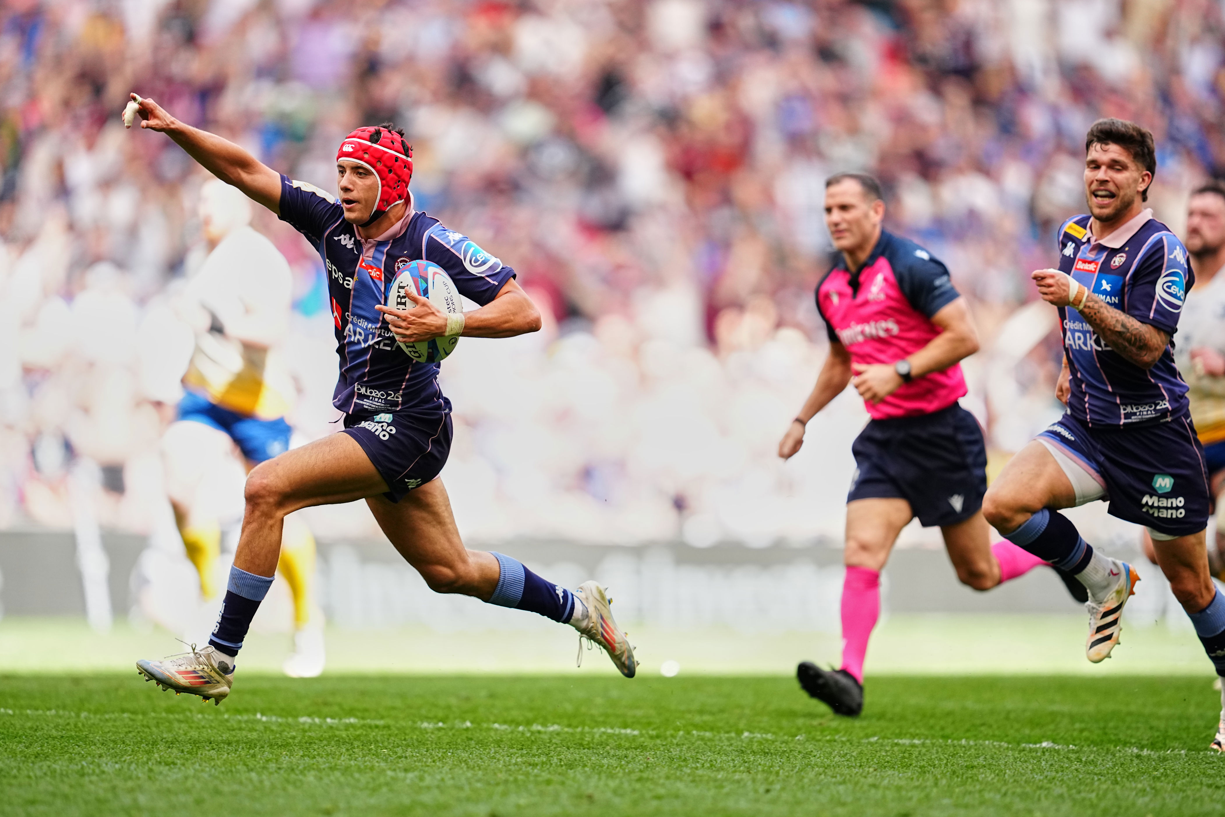 Bordeaux rout Leinster in Champions Cup final and seal a French treble ...