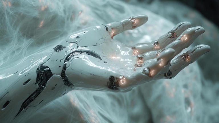 A Chinese lab just wrapped a humanoid robot in soft electronic skin ...