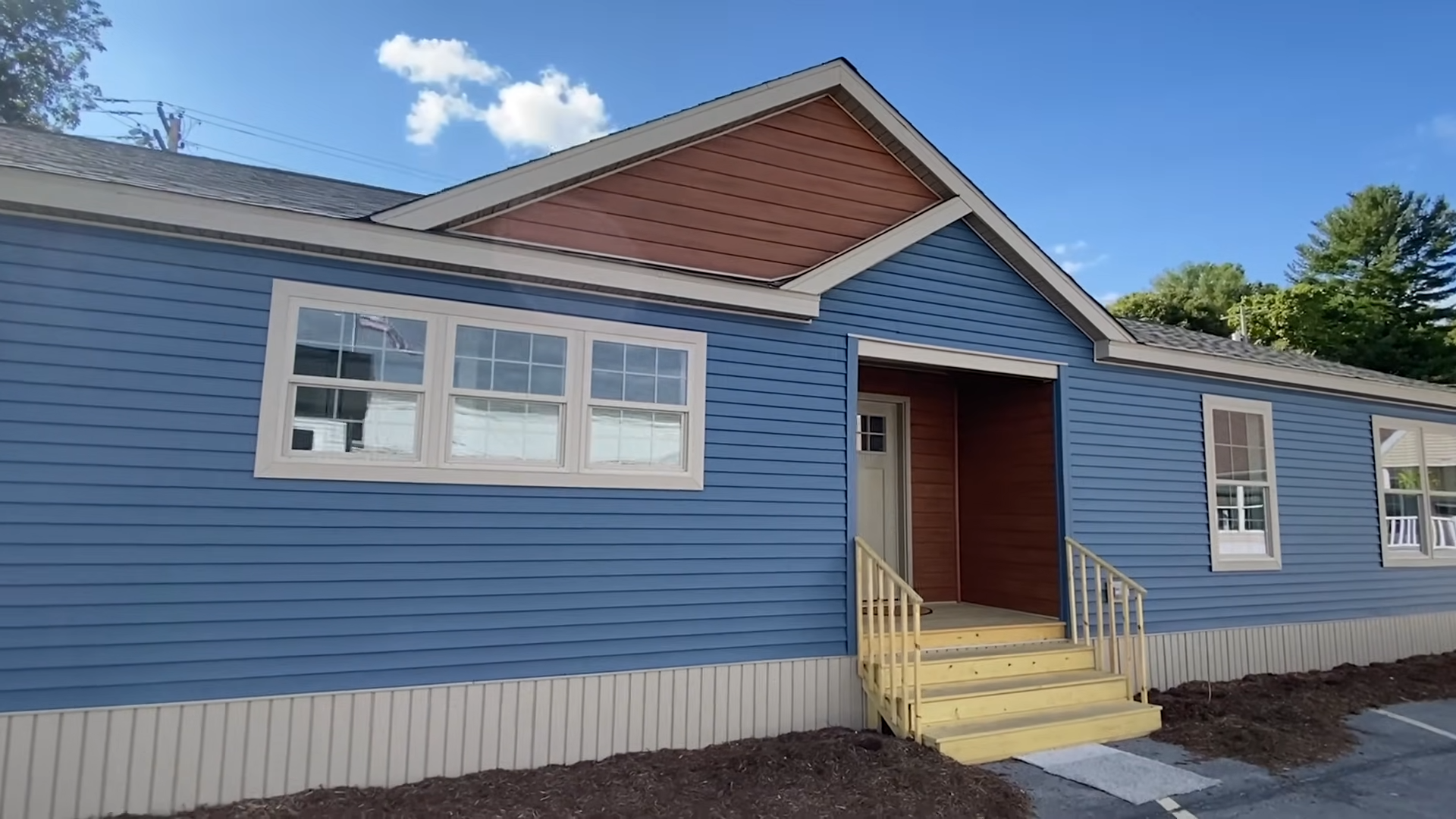 Touring a massive new modular home