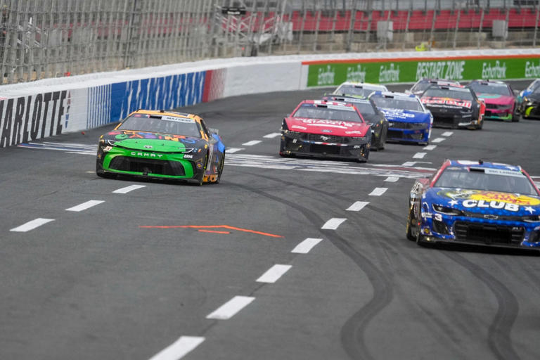NASCAR starting lineup Charlotte: Coca-Cola 600 grid after qualifying ...